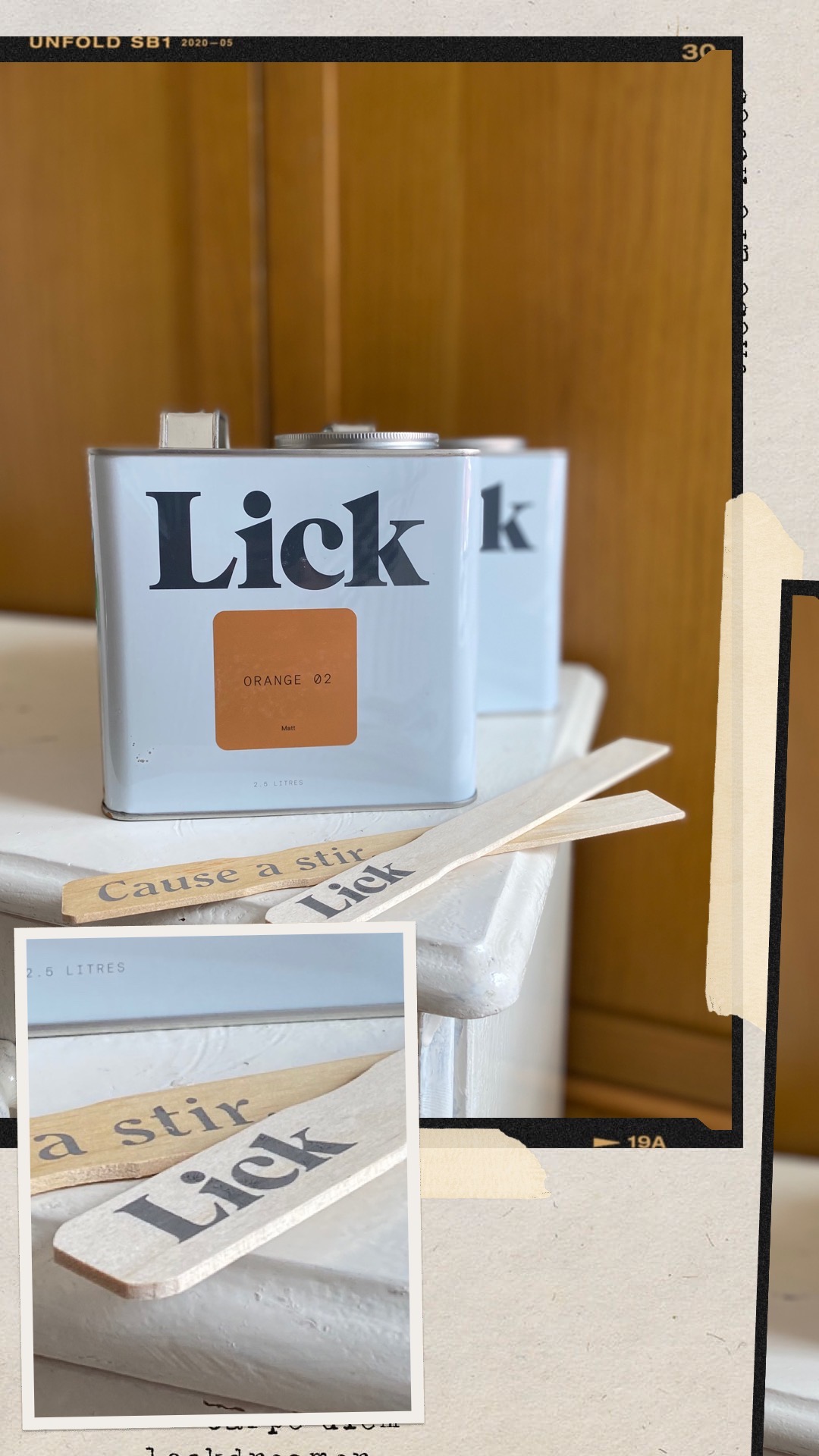 Creating a split wall with Lick Home